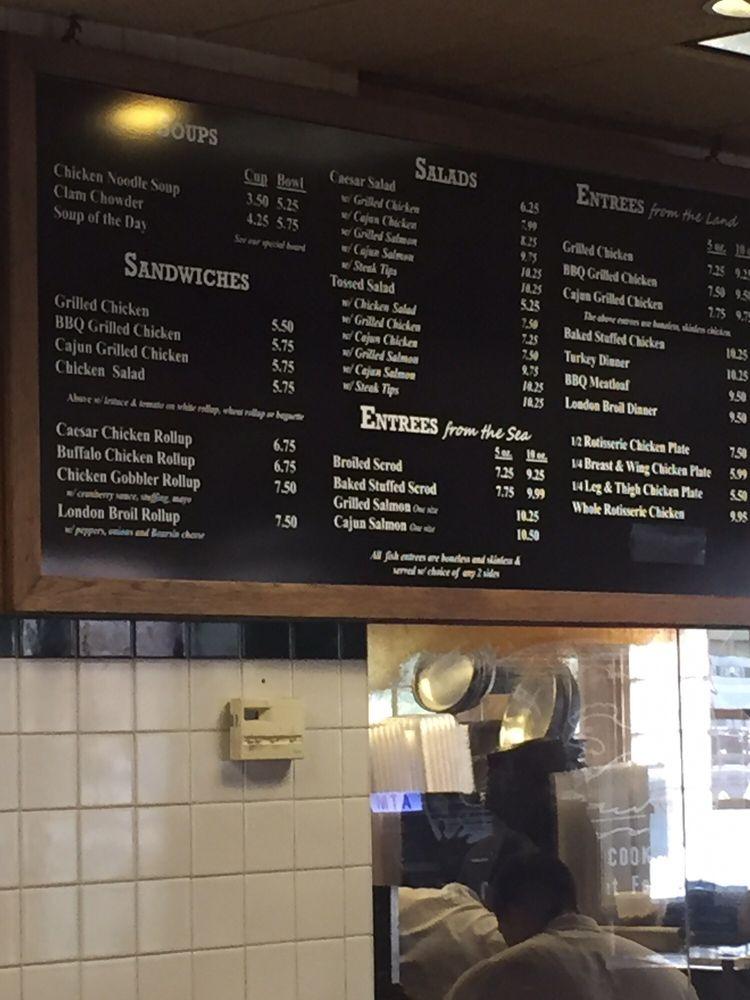 Menu at Fish'n Chicken restaurant, Quincy