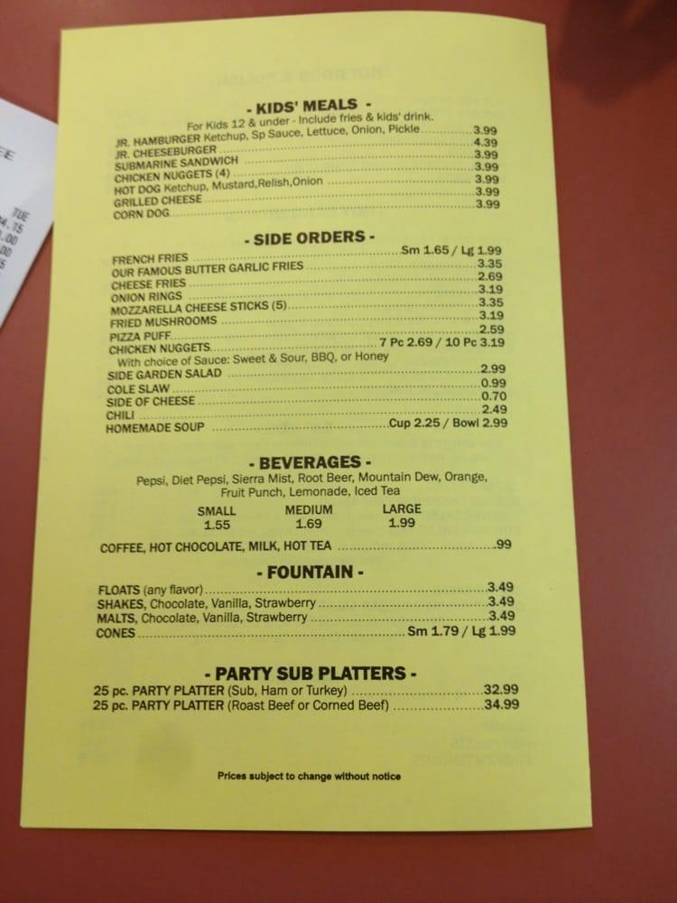 Menu at Lemon Tree Casual Dining restaurant, Lemont, State St