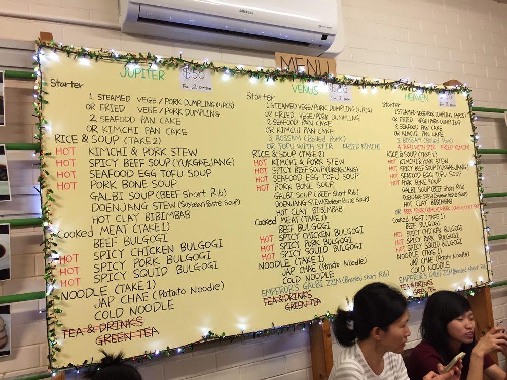 Menu at Phill Bean restaurant, Shelley, 17 Tribute St W
