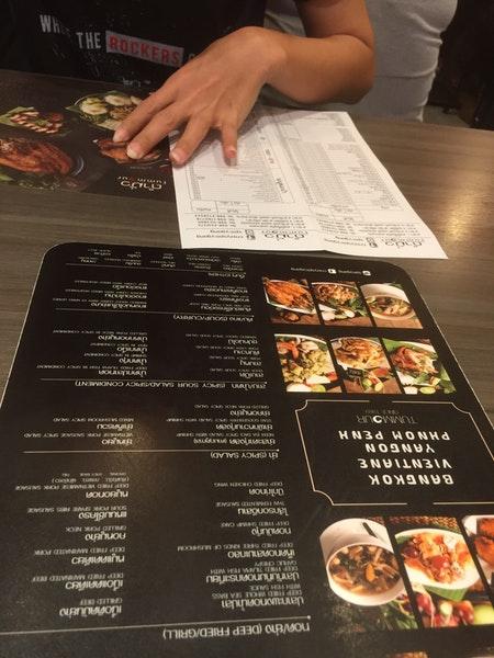 Menu at TUMMOUR Thai Restaurant Harbor Laemchabang, Laem Chabang