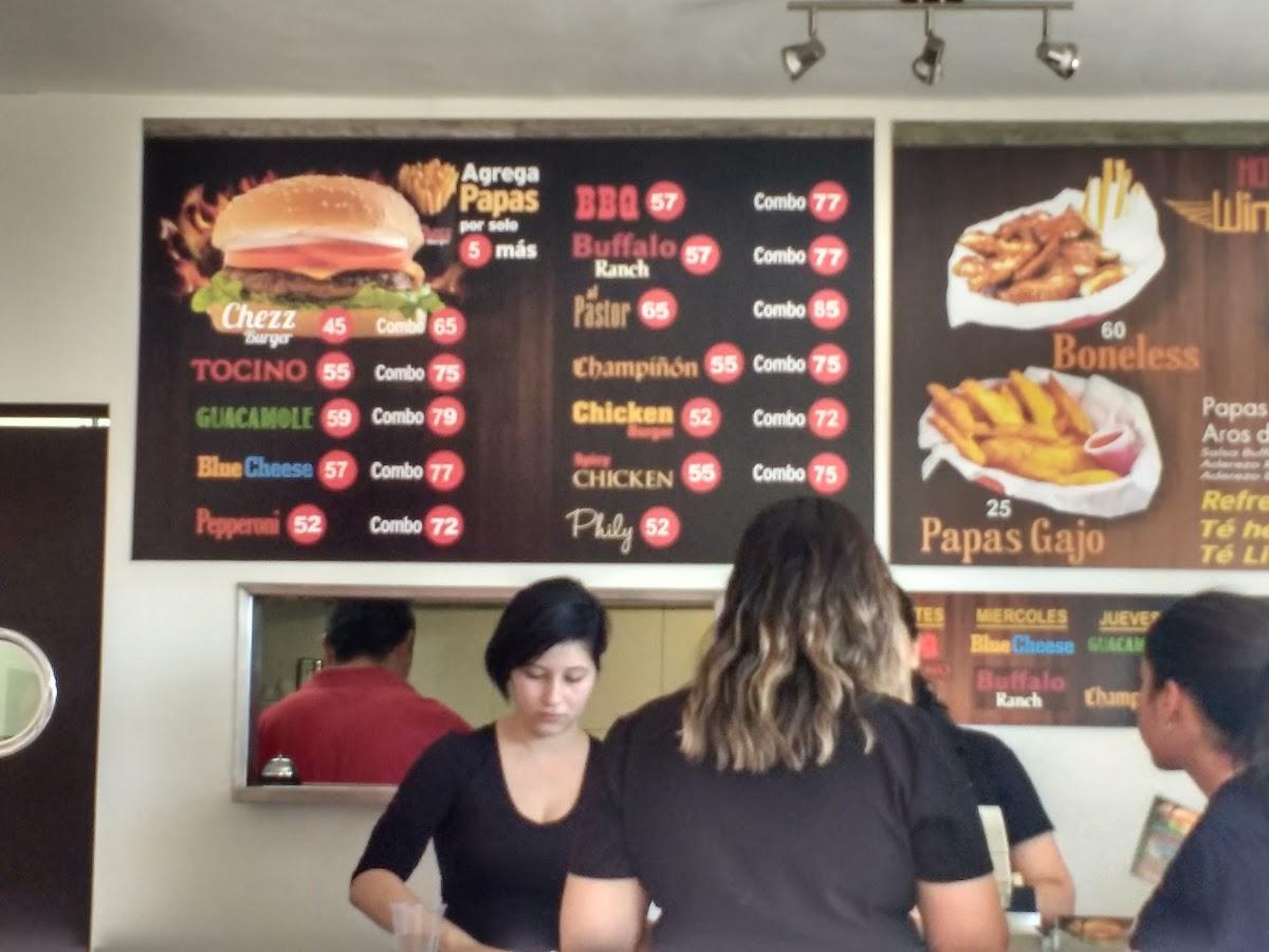 Carta del restaurante Chezz Burger, Ciudad Obregón, Av Antonio Caso 2758