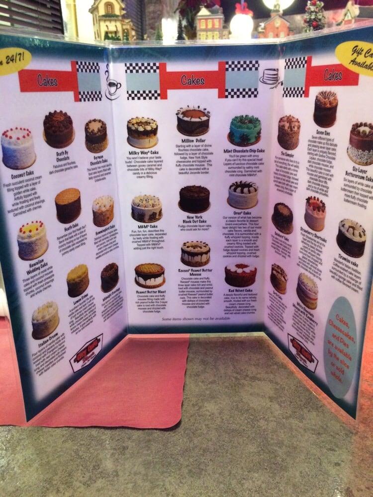 Menu at City Cafe Diner, Chattanooga, Lee Hwy