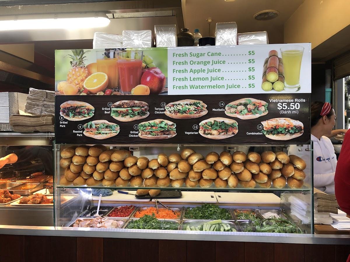 Menu at ROLL vs BOWL restaurant, Morley
