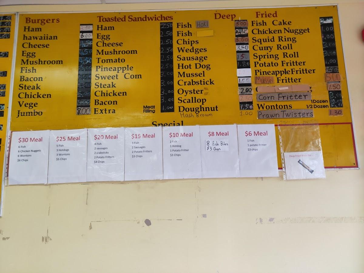 Flying Horse Chinese Takeaway and Noodles, Otorohanga - Restaurant menu ...