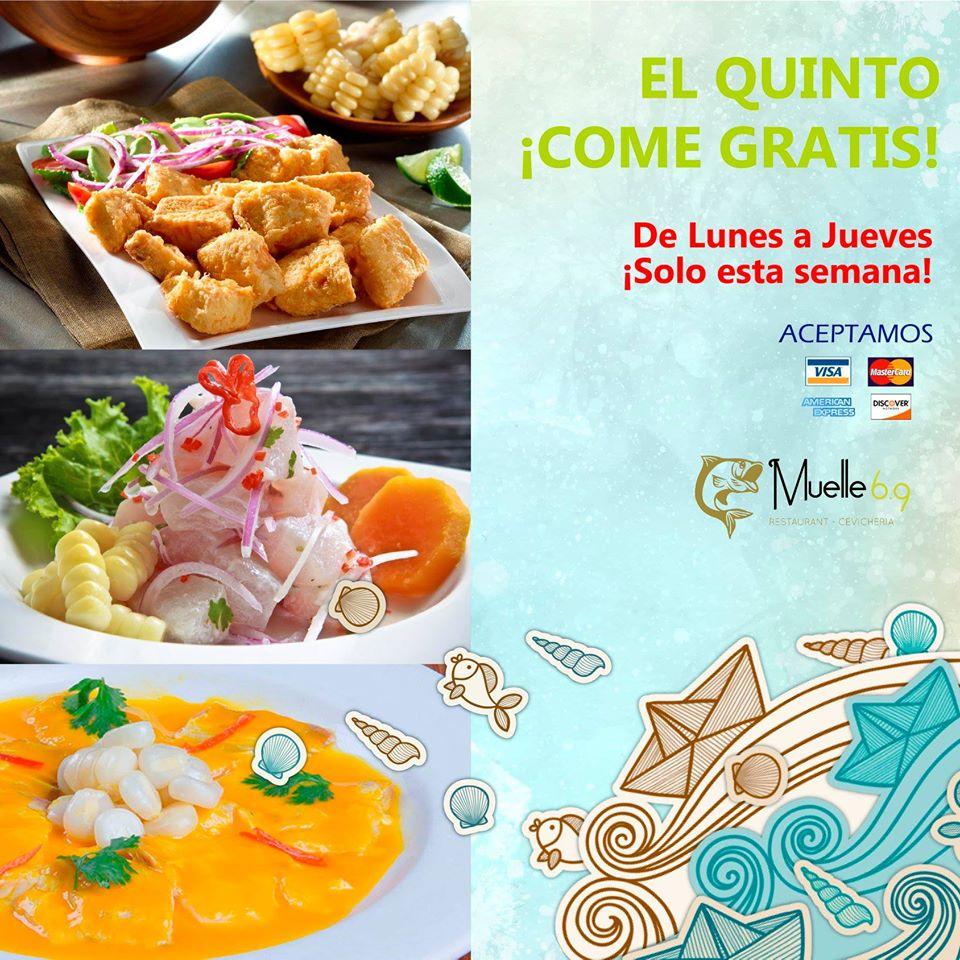 Menu at Cevicheria Muelle 69 Restobar, Lima
