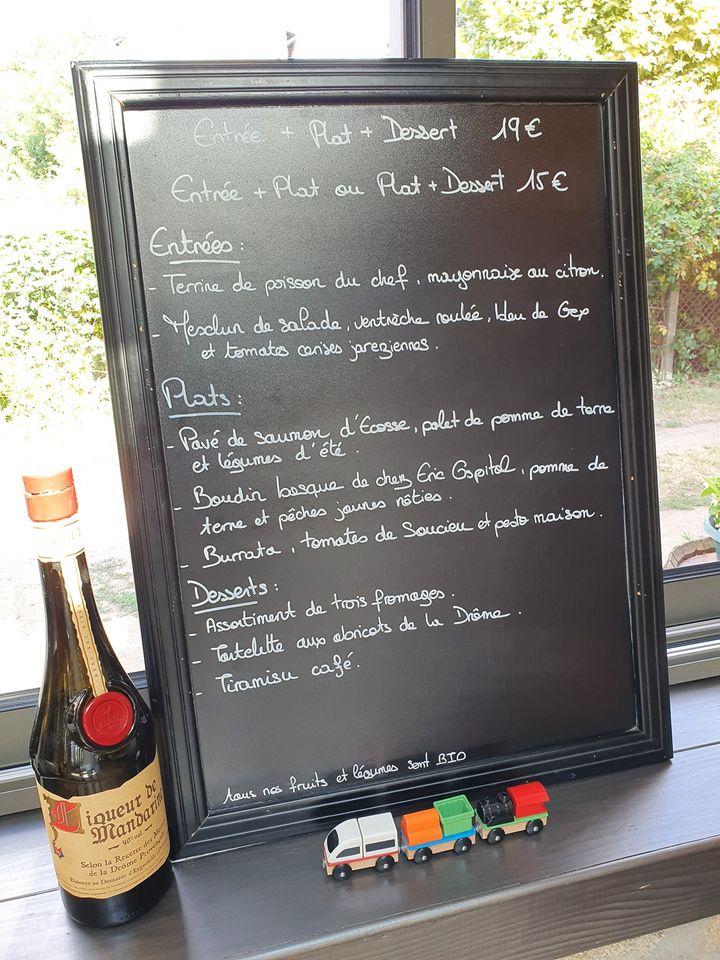 Menu au La Gare pub et bar, Soucieu-en-Jarrest