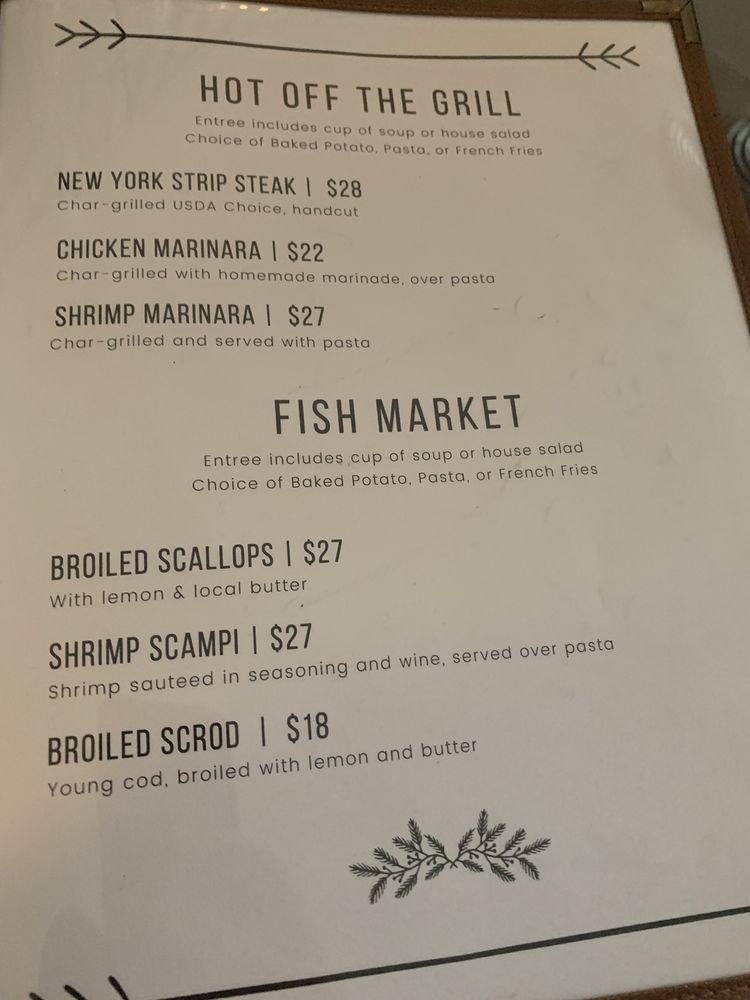 Menu at Eddie's Restaurant, USA, 68 State Hwy 9N