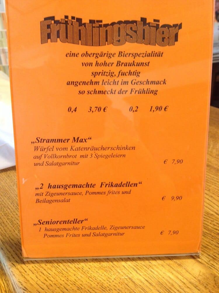 Speisekarte von Hansens Brauerei restaurant, Flensburg