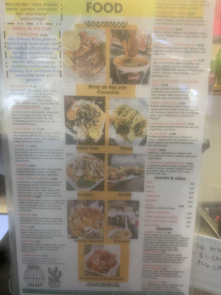 Carta del pub y bar Doña Leti’s, Houston, S Post Oak Rd Suite E