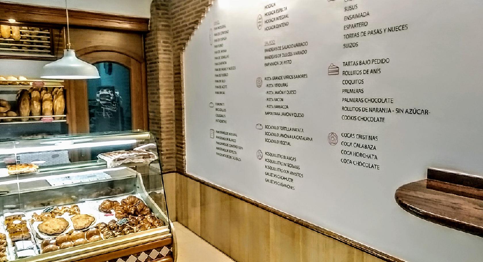 Menu at Forn Furíó Pastisseria, Alboraya