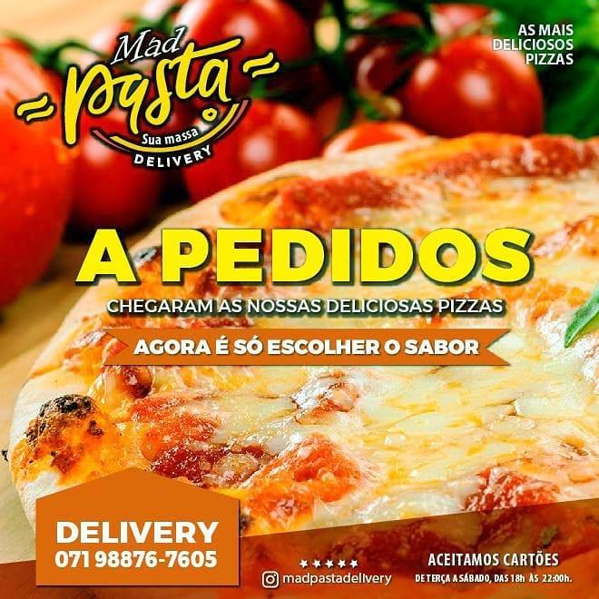 Carta del restaurante Mad Pastas e Pizzas, Lauro del Freitas