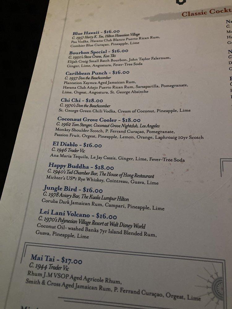 Menu at UnderTow Gilbert at Epicenter pub & bar, Gilbert