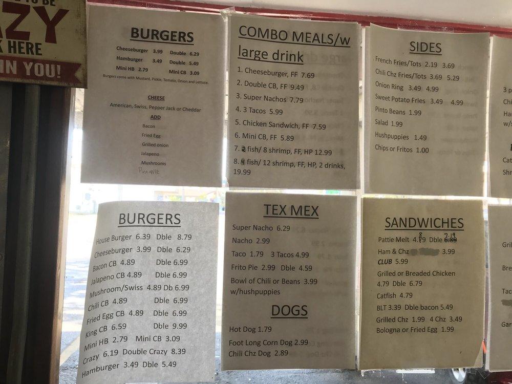 Menu at Dairy Mart restaurant, Mineral Wells, 700 SE 1st St