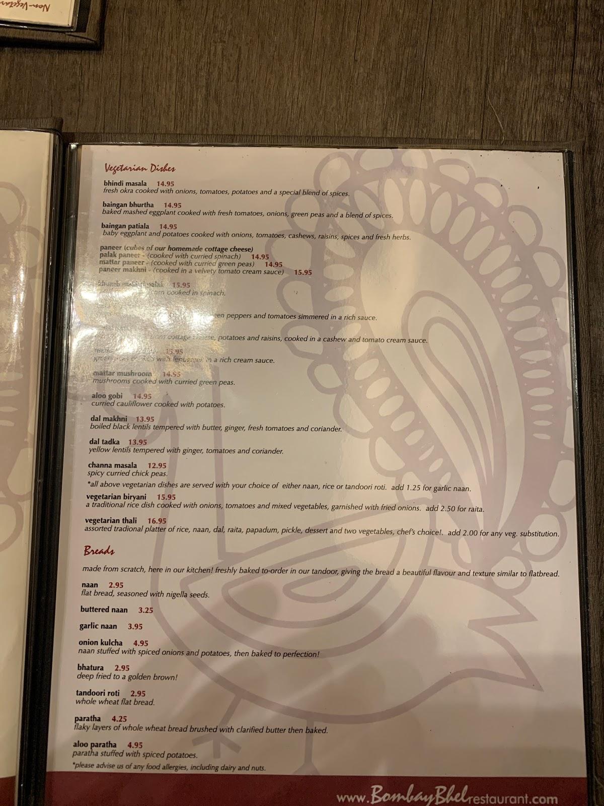 Menu at BB Lounge Restaurant (Hurontario & Eglinton), Mississauga ...