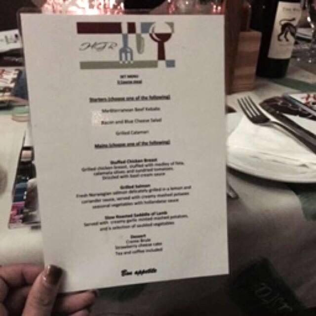 Menu at The Higher Ground Restaurant, Sandton