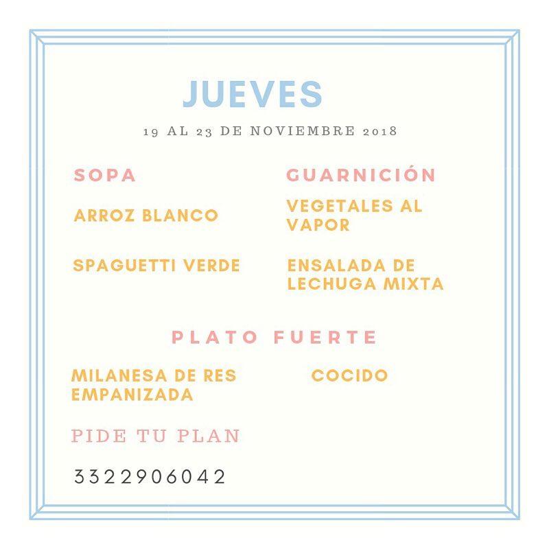 Menu at Bendito Bocado restaurant, Mexico