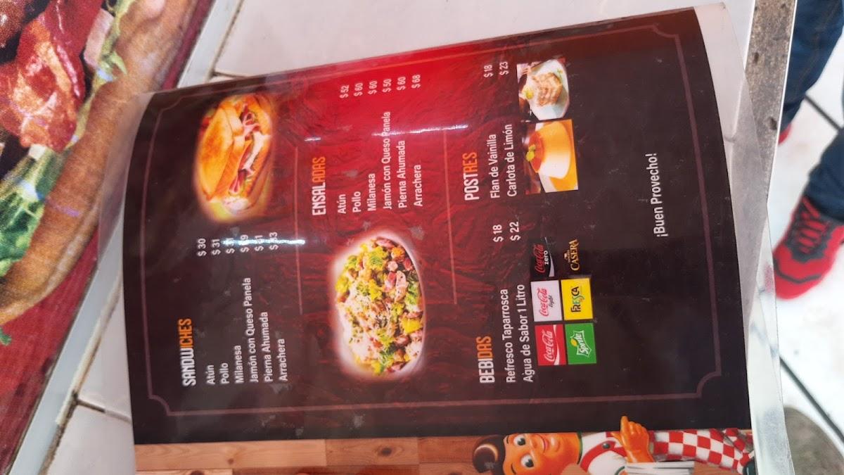 Menu at Max Burger restaurant, Leon