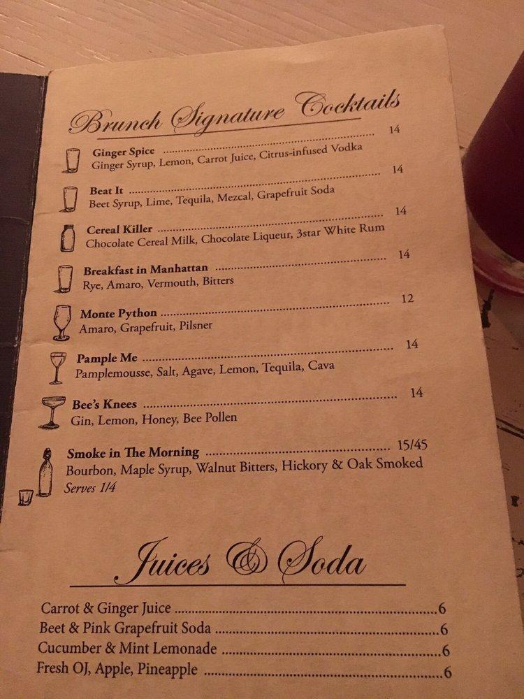 Menu at Tanner Smith's pub & bar, West New York