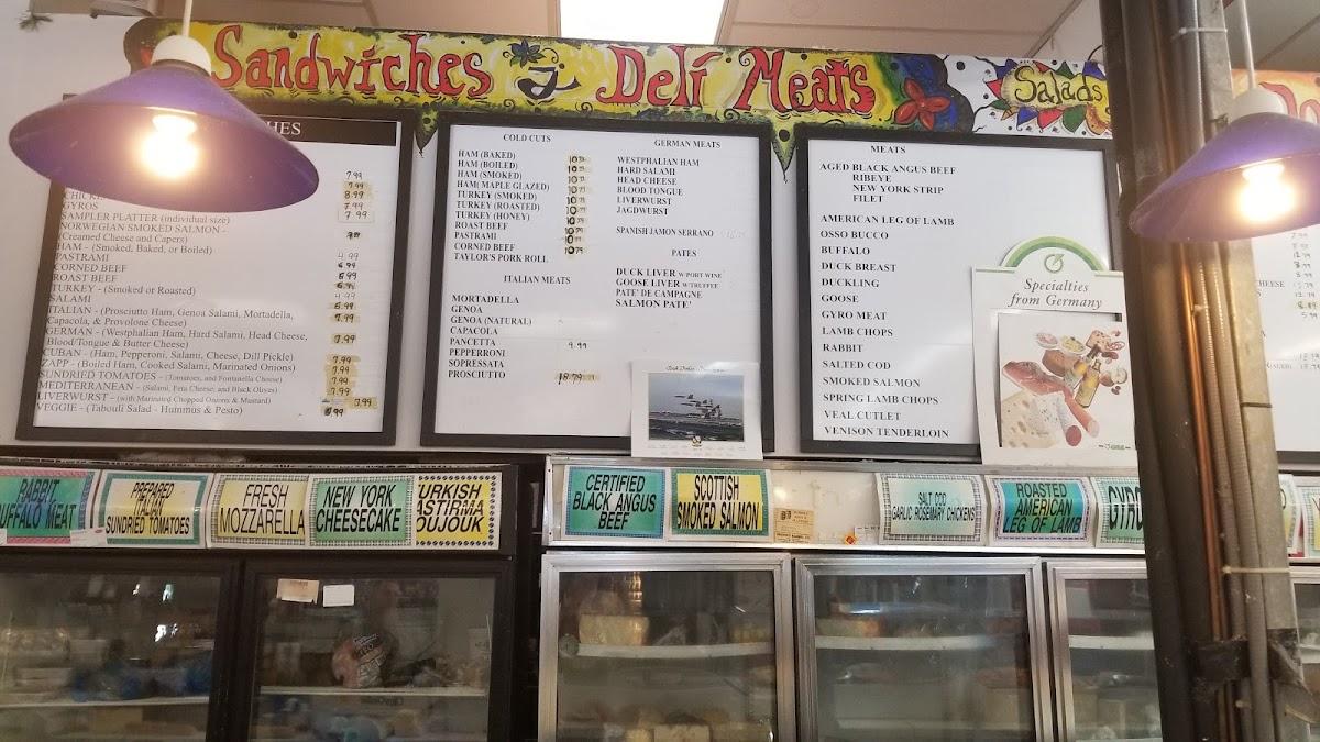 Menu at Four Winds Fine Foods Market restaurant, Pensacola, N 9th Ave
