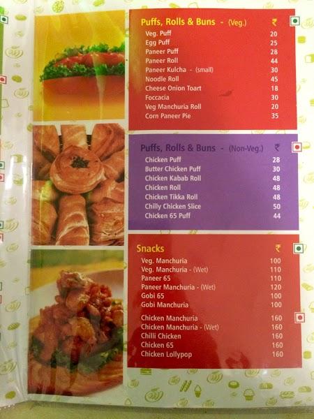 Menu at Fresh choice, Visakhapatnam, Door 10-1-44