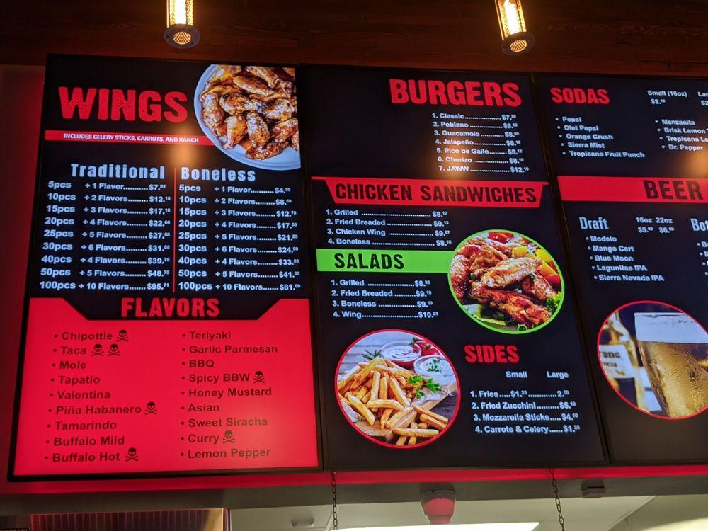 Menu at Jugos Acapulco pub & bar, Santa Ana, 307 E 1st St #1b