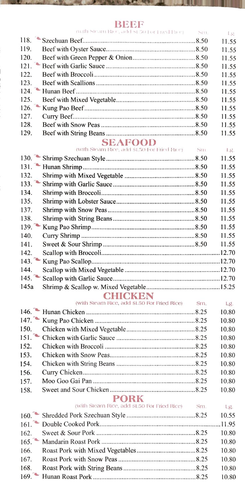 Menu at Goodies Restaurant & Carryout, Indian Head