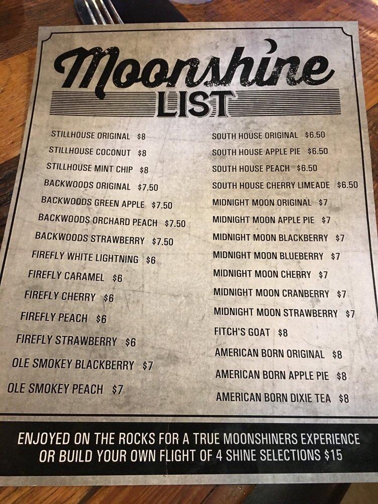 Menu at MashD The Rim pub & bar, San Antonio