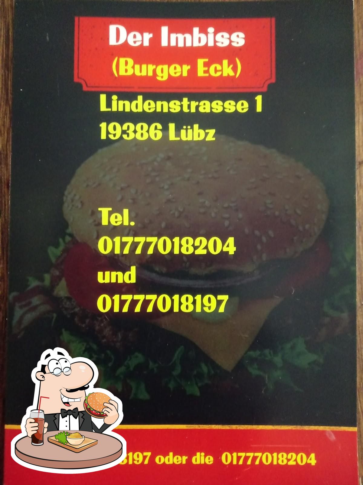 Restaurante Der Imbiss " Burger Eck " Lübz, Lübz - Opiniones del ...
