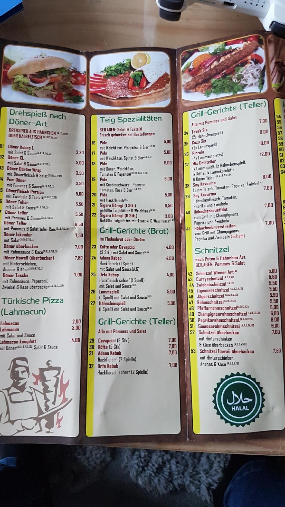 Speisekarte von Lava Grill restaurant, Aachen