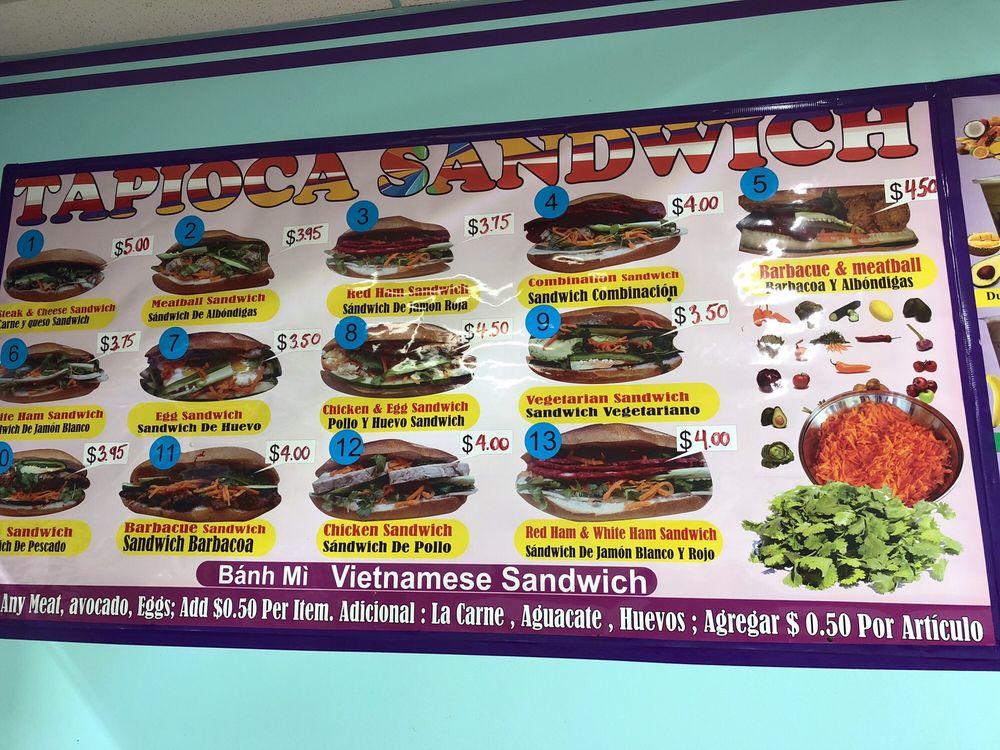 Menu at Royal Tapioca pub & bar, Houston, Kempwood Dr # B