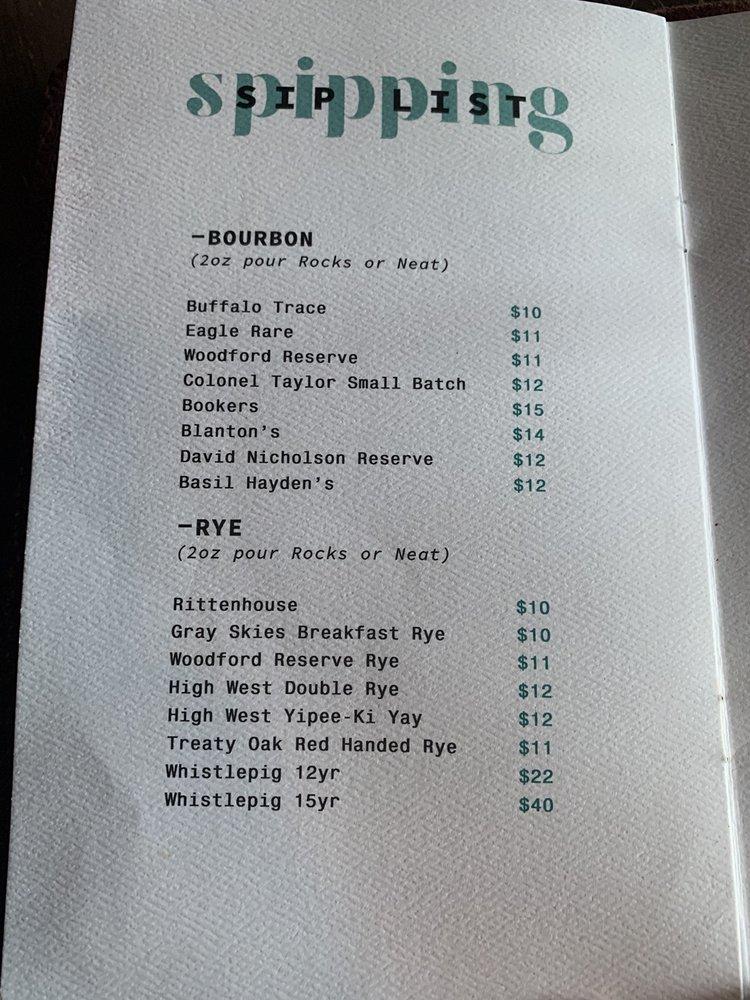 Menu at Buffalo Traders Lounge pub & bar, Grand Rapids