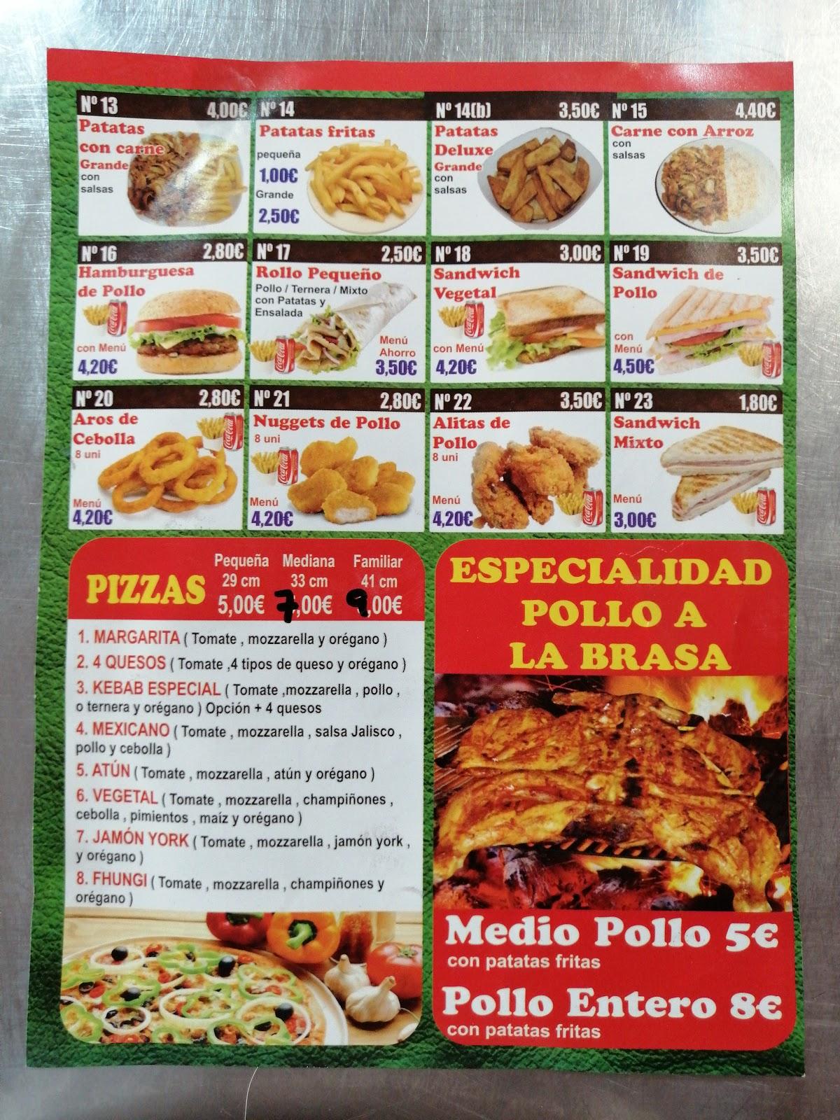 Carta del restaurante SHAH KEBAB 2, San Fernando