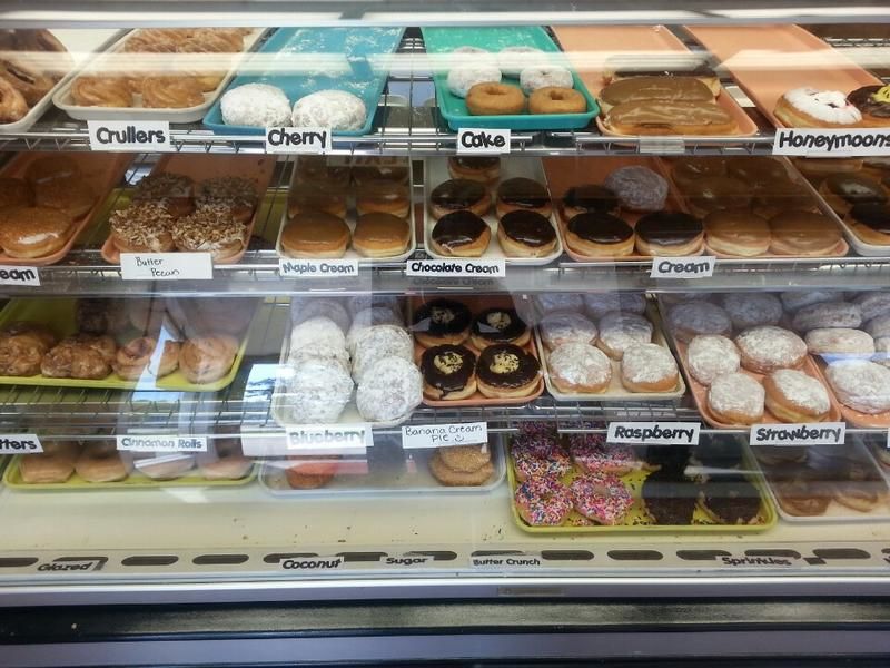 Menu at Spudnuts Donuts, Berea