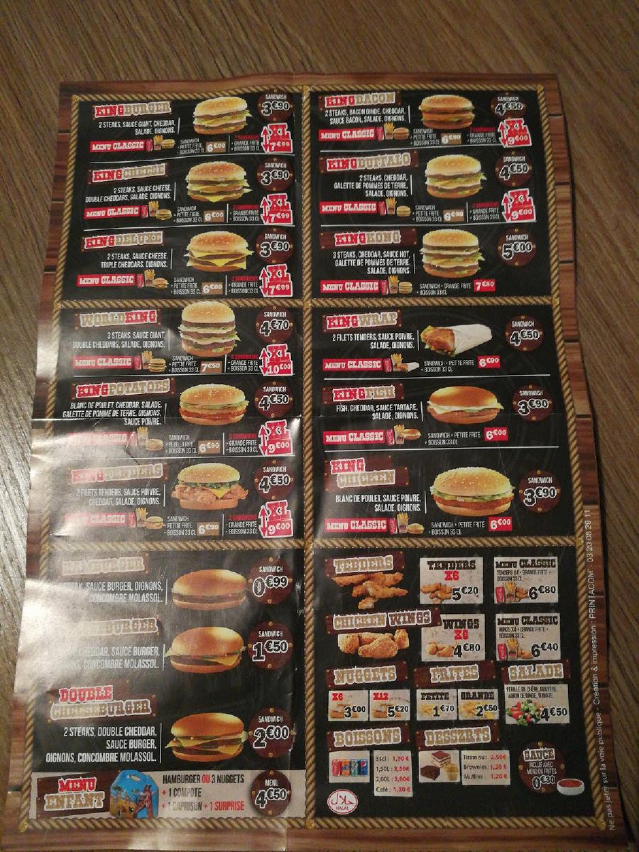 Burger King Arras Menu : Restaurants in Arras Near Me – TWABG