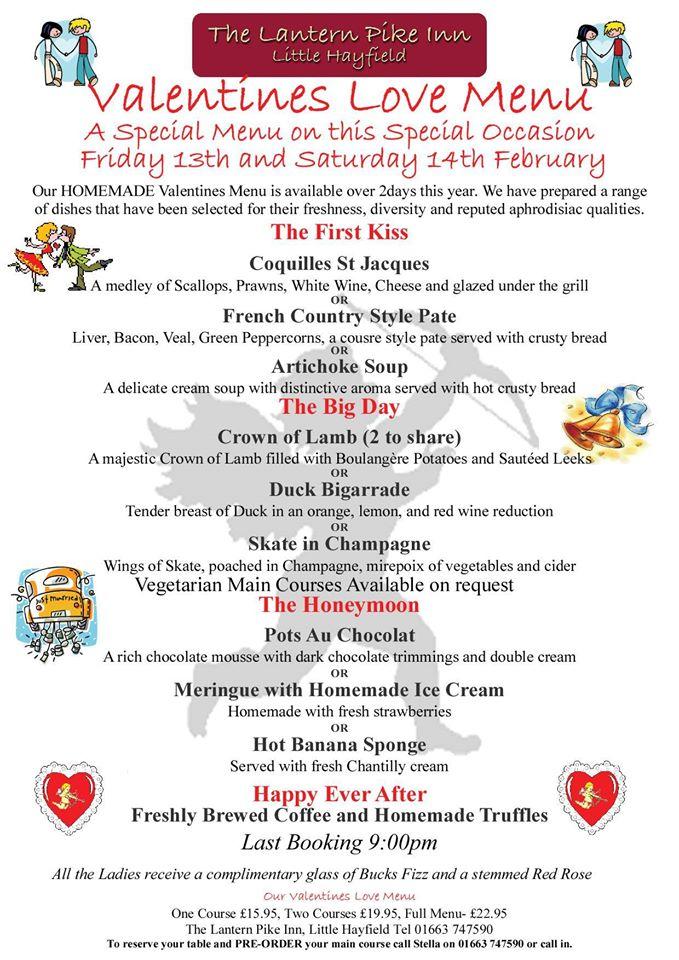 Menu at Lantern Pike Inn ( Book Direct For Best Prices ) pub & bar ...