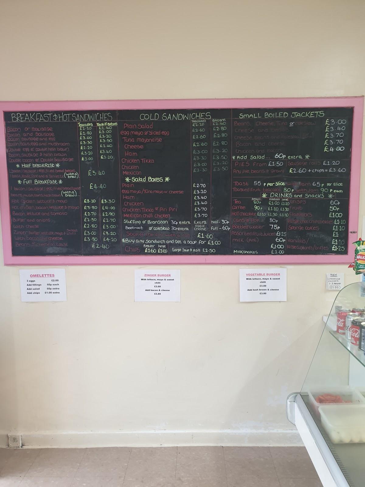Menu at The New Butty Shop fast food, Preston