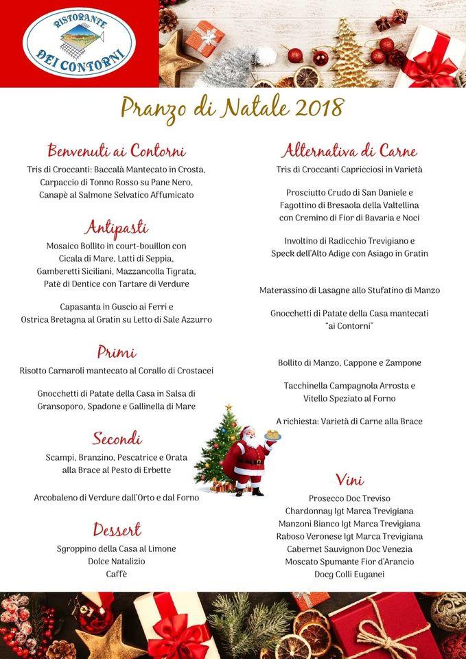 Menu da Ristorante Dei Contorni, Monastier di Treviso