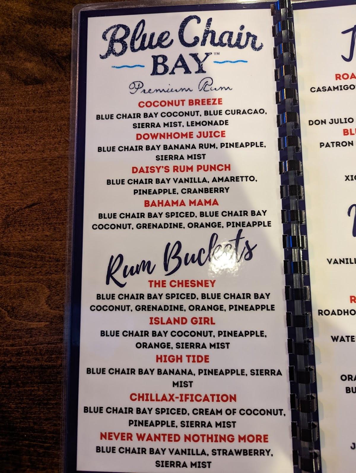 Menu at Roadhouse 38 pub & bar, Lombard