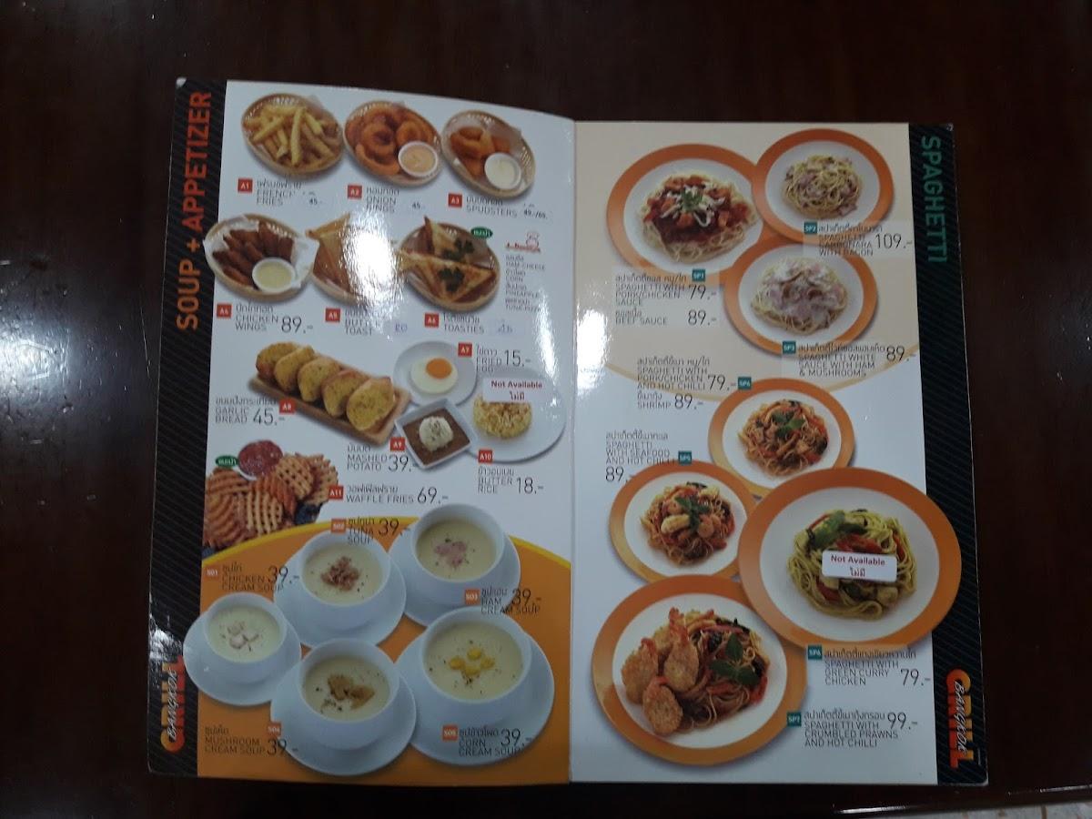 Carta del restaurante Bangkok Grill แพรกษา, Samut Prakan, 99/62 หมู่4