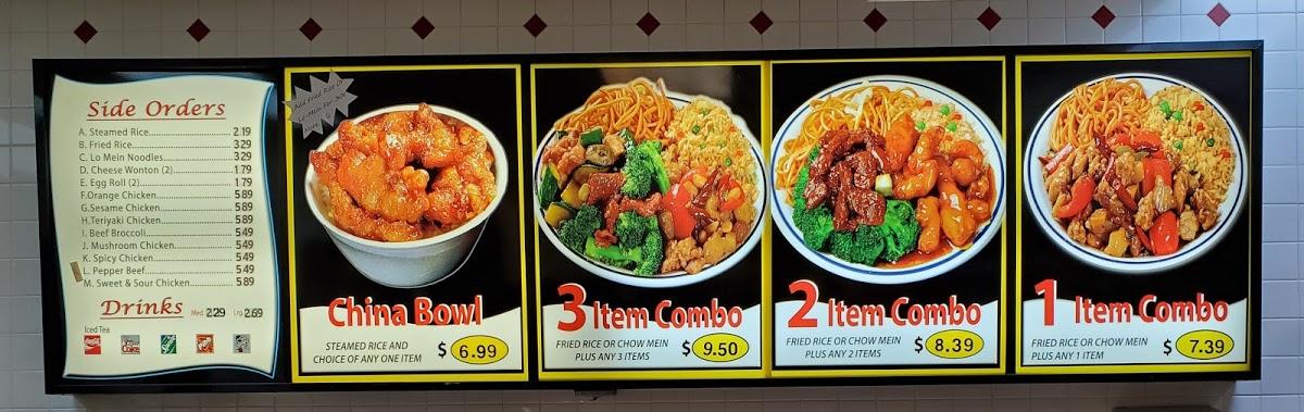 Menu at China Pantry restaurant, Pueblo, Dillon Dr