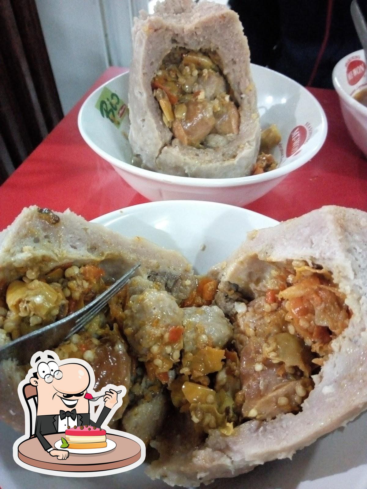Bakso Beranak Raja & Ratu restaurant, Bandung, Jl. Peta No.3 ...