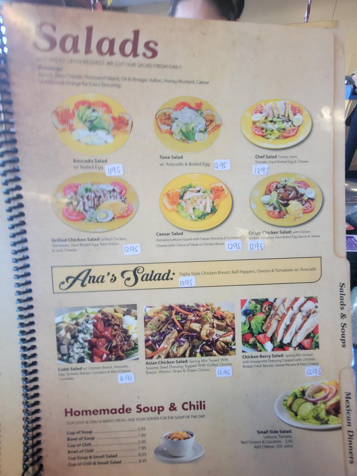 Menu at Brandon's Diner restaurant, Rancho Cucamonga, Base Line Rd