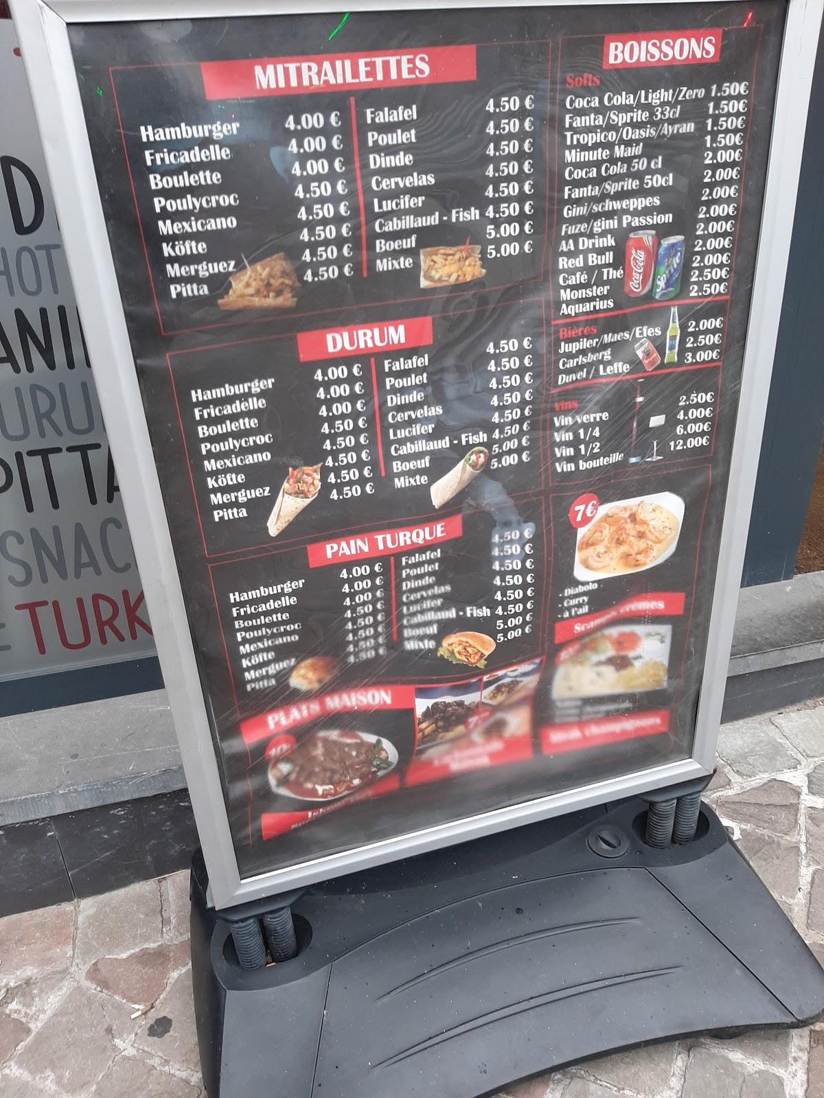 Menu at twenty-six, Ixelles