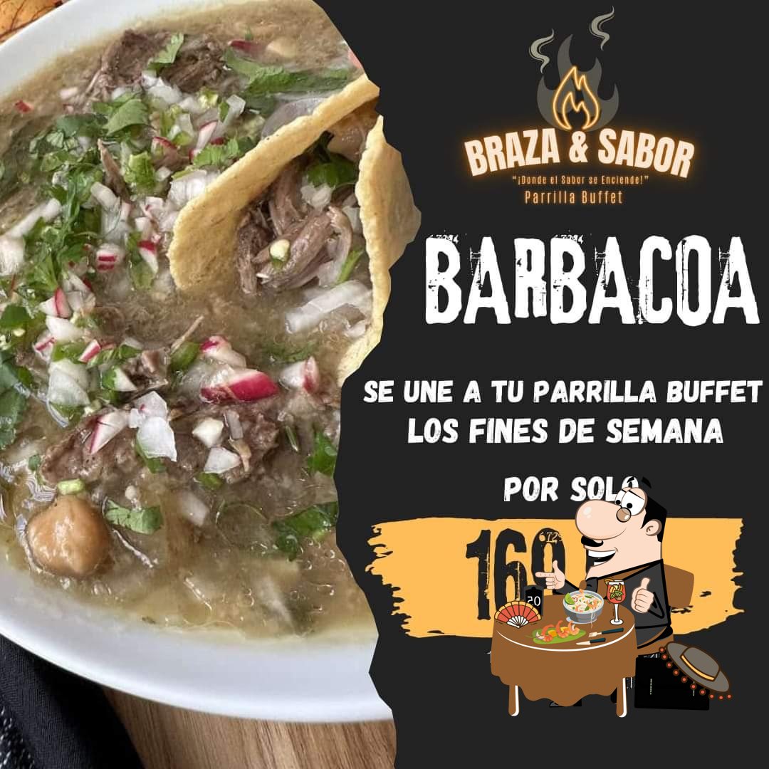 BRAZA Y SABOR Parrilla Buffet, Heroica Puebla de Zaragoza - Menú del ...