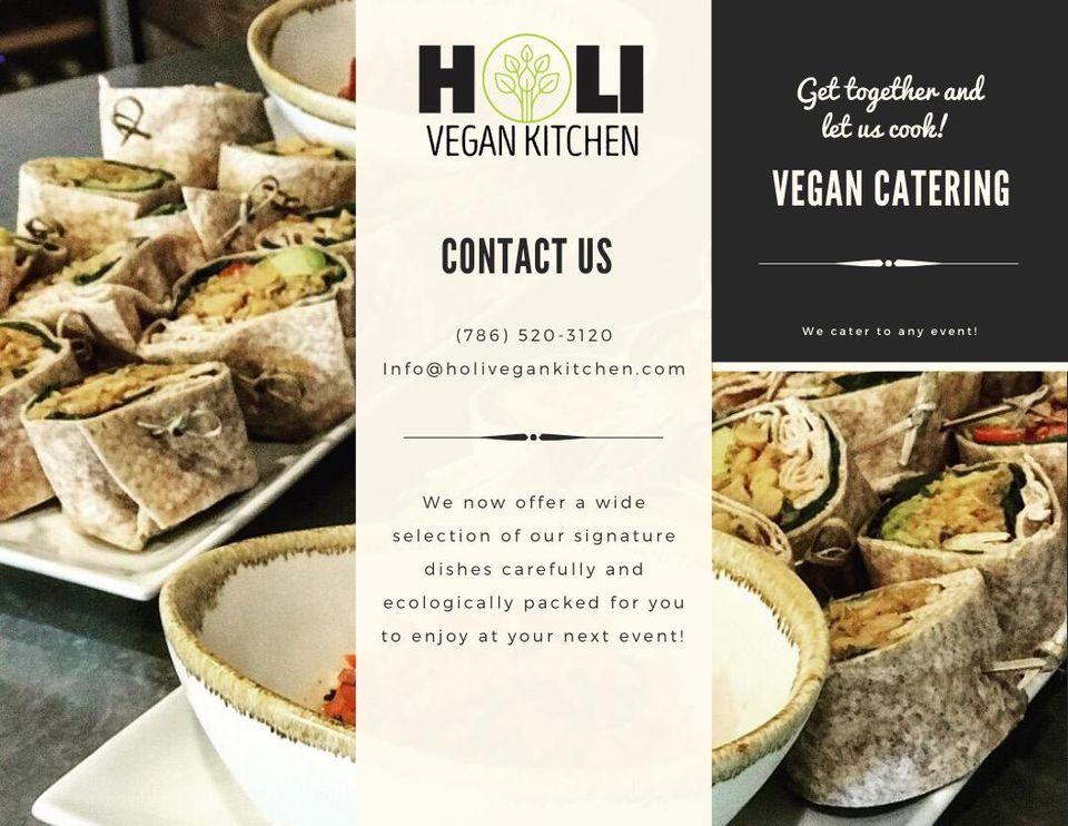 Menu at Holi Vegan Kitchen pub & bar, North Miami Beach