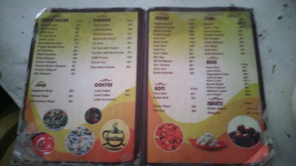 Menu at Pure Indori, Indore