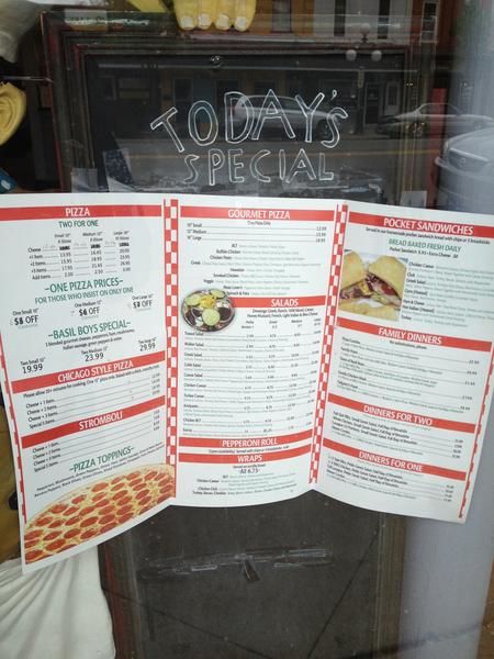 Menu at Basil Boys BBQ, Tecumseh