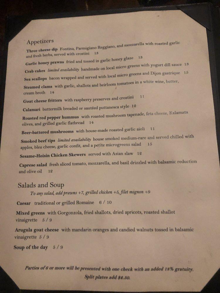 Menu at The Repp pub & bar, Snohomish