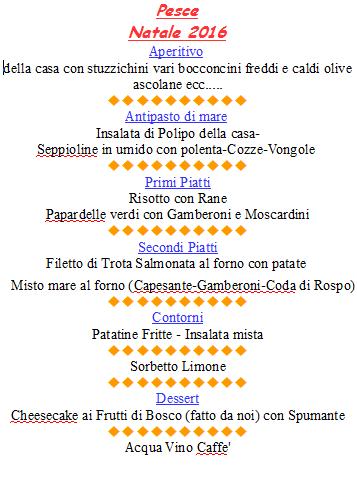 Menu at Pizzeria Trattoria Stella, Roncanova