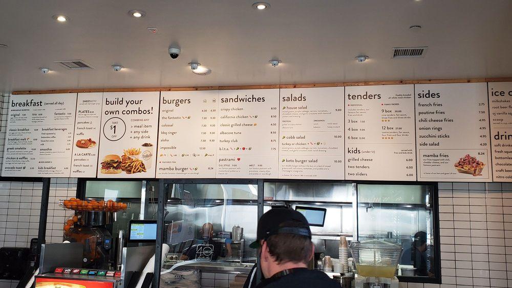 Menu at Eat Fantastic restaurant, El Segundo